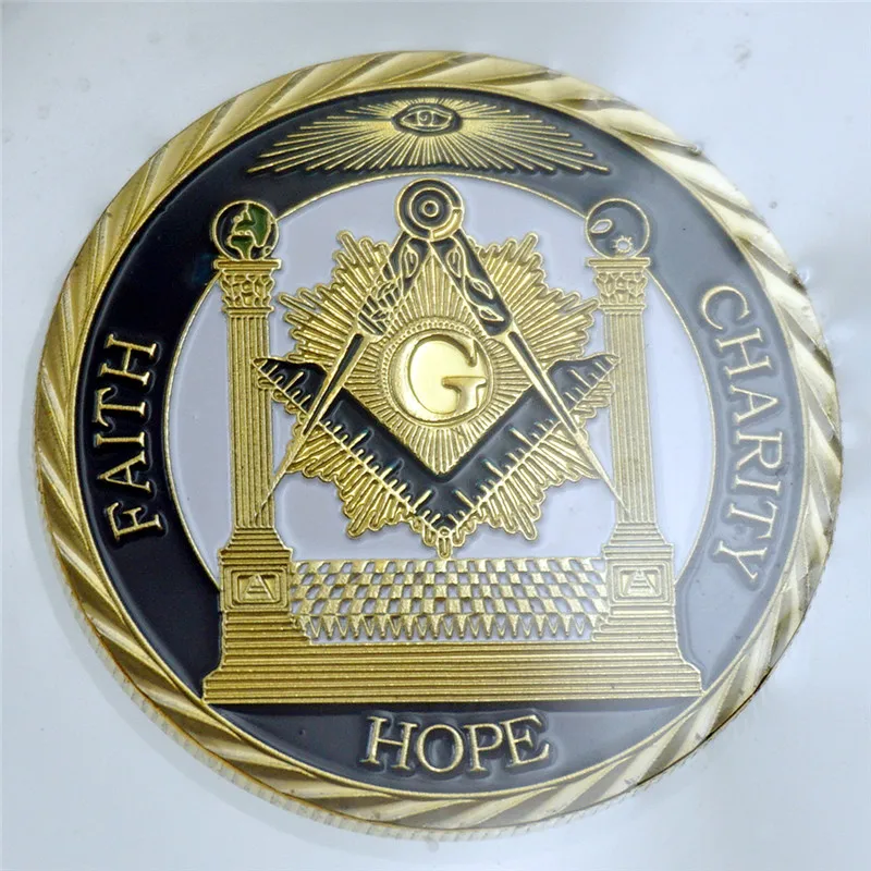 Freemason-Souvenir-Coins-Collectibles-Eye-of-Providence-Mason-Masonic ...