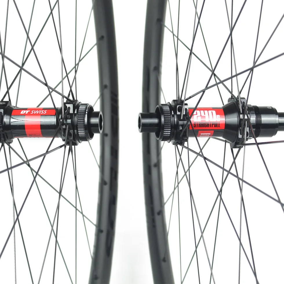 650b 탄소 림 크로스 컨트리 트레일 Mtb 탄소 휠셋 Dt 스위스 허브와 Sapim 스포크 Wm I22 7자전거 바퀴