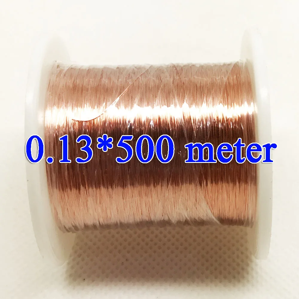 0,13mm * 500 m/piezas QA 1 155 poliuretano alambre esmaltado alambre de cobre esmaltado|copper ...