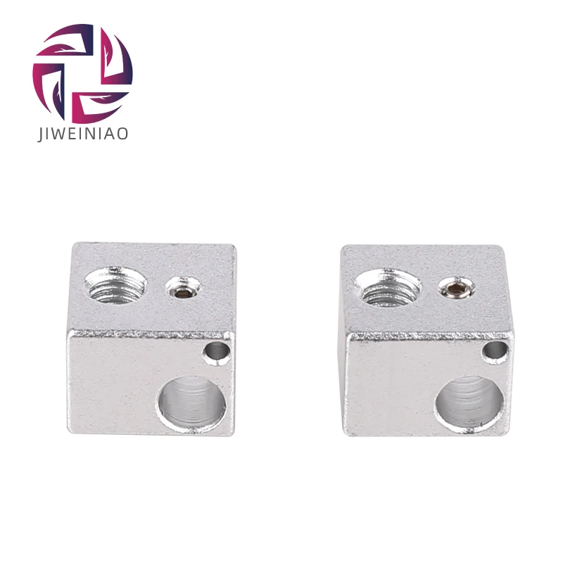 3D Printers Parts V5 Heat Block 16mm*16mm*12mm For V5 J-head Extruder ...