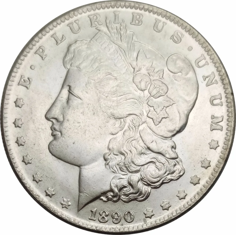 Aliexpress.com : Buy United States 1890 O Cupronickel Silver Plated 1 ...