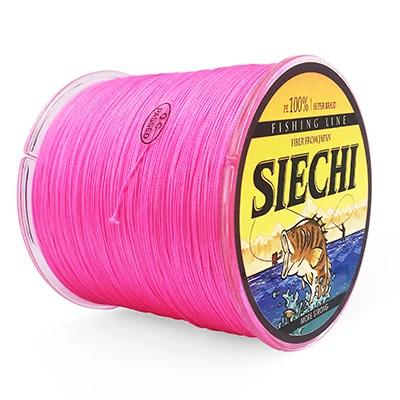 SIECHI PE Braided Fishing Line Multifilament 500M 8 Strands Cord Carp ...