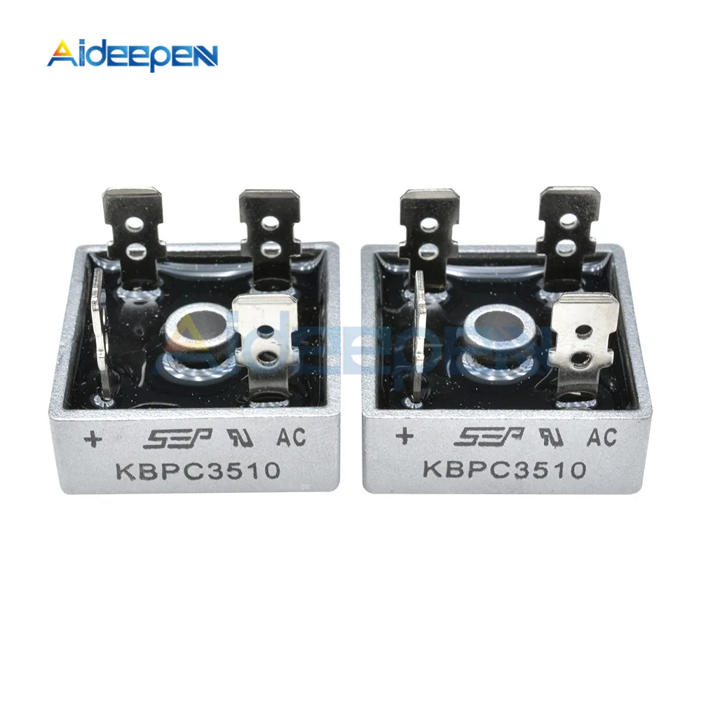 1 PONT DE DIODE KBPC3510 KBPC 3510 PONT REDRESSEUR 1000V 35A DC COMPONENTS Composants ...