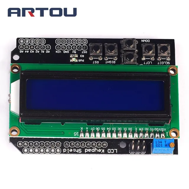 LCD Keypad Shield LCD1602 LCD 1602 Module Display ATMEGA328 ATMEGA2560 ...
