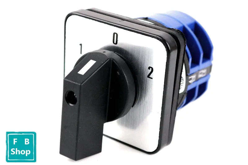 LW28 20 500V 20A Electric 1/2/3/4 Position 8 Terminals Rotary Cam ...