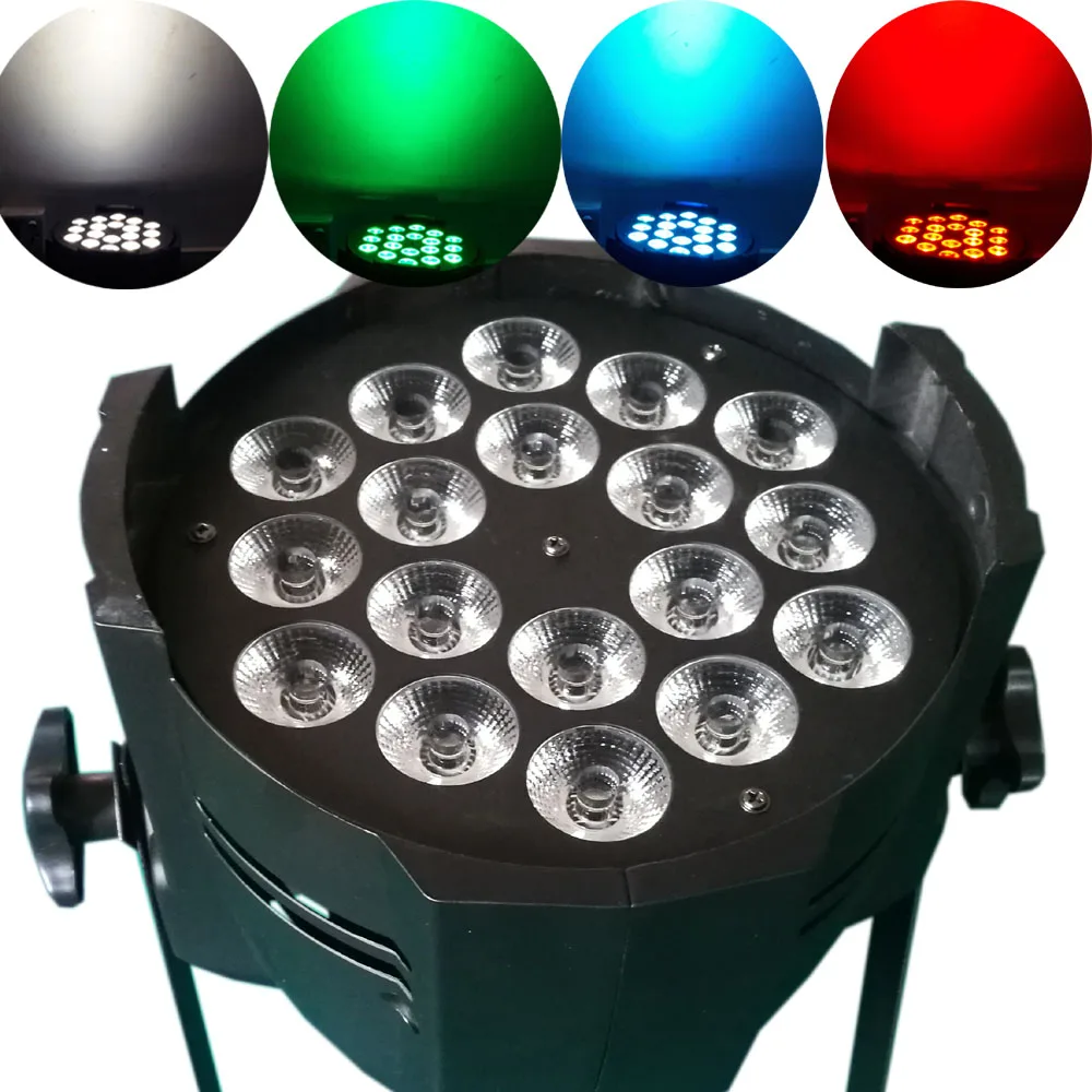 American DJ Led par 18*10W Led par can Stage lighting Disco Party Led ...