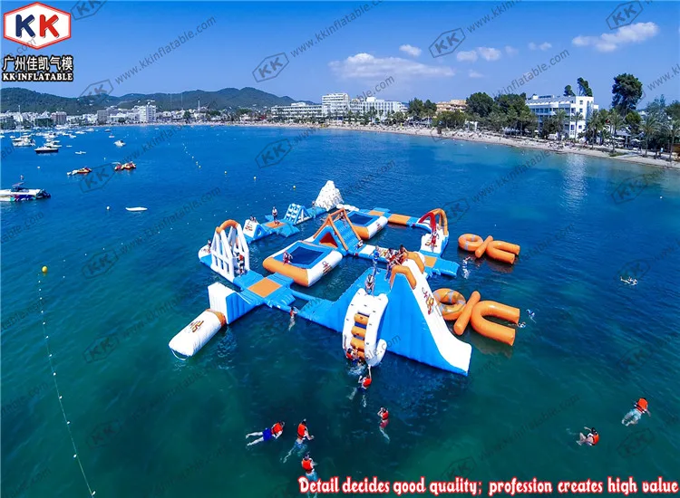 Adult Giant Sea Floating Inflatable Water Park Games - Inflatable Toys ...