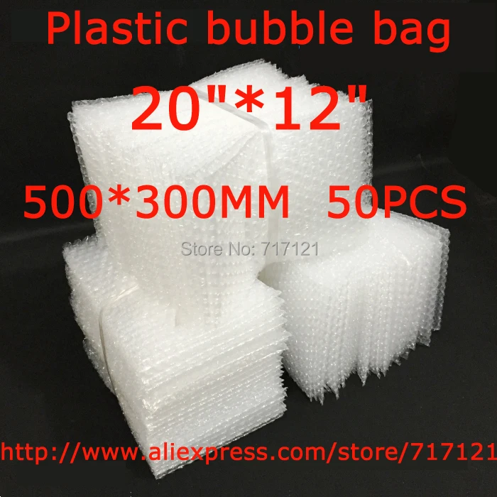 Transparent bubble pack for packaging 20" x12"_500 x 300mm 50pcs|bubble ...