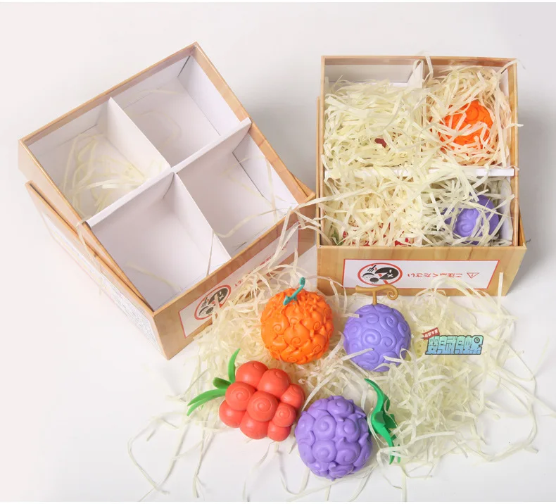 Devil Fruit Action Figure 6CM 4Pcs Set | One piece Merchandise | Up to ...
