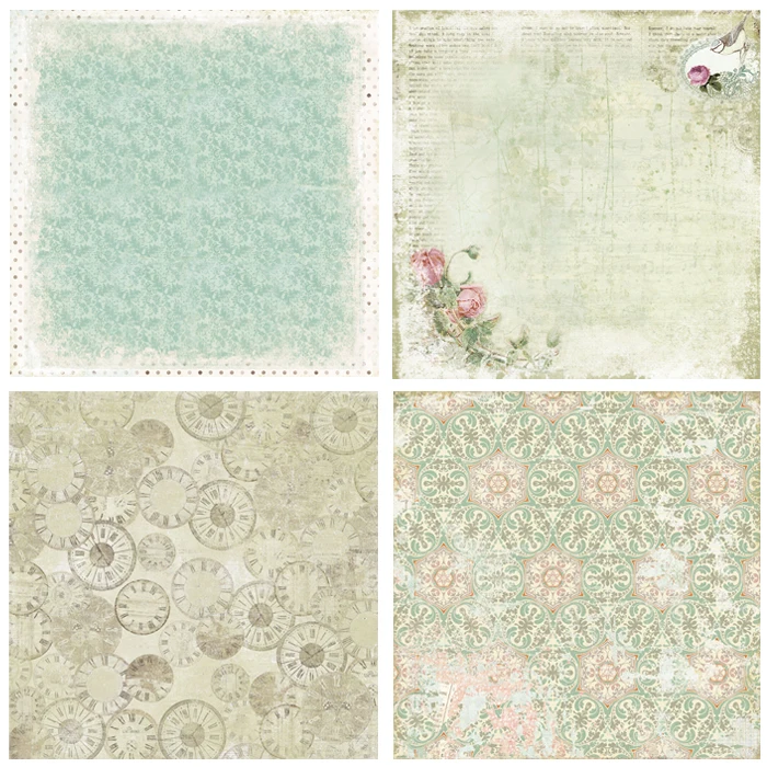 15.2cm elegant scrapbooking background papersheets diy decorating ...