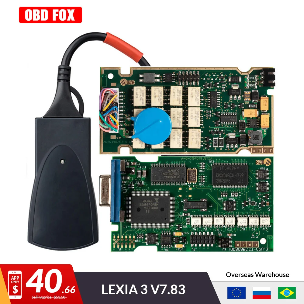 Lexia 3 Full Chip Lexia3 V48/V25 Newest Diagbox V7.83 PP2000 Lexia 3 ...