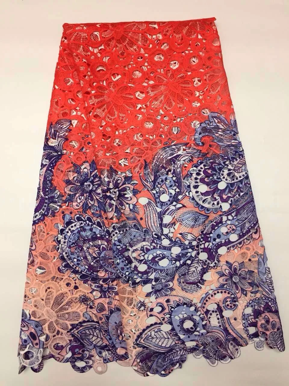 Frete grátis, novo design tecido de renda líquida Francês com ...