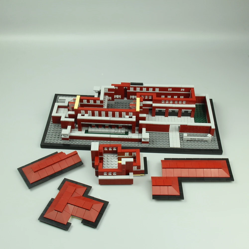 Lepin 17007 in stock 2326Pcs Genuine Architecture Series The Robie ...