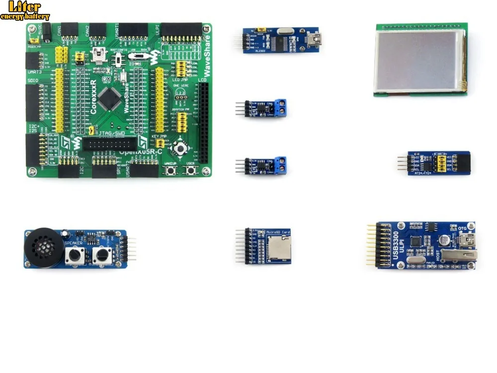 Open205R C Pack A = STM32 Board ARM Cortex M3 STM32 Placa de desarrollo ...