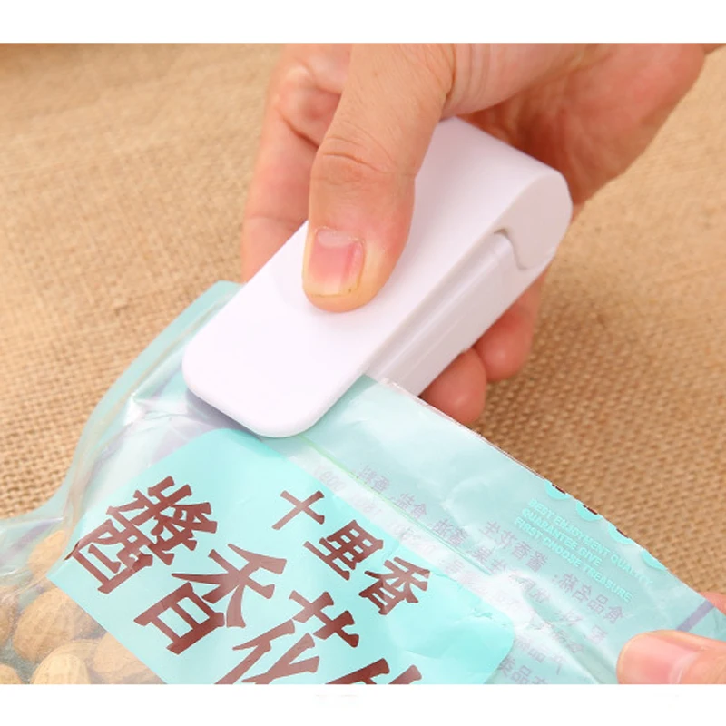 1PC Household Mini Bag Clips Heat Sealing Machine Sealer Seal Packing ...