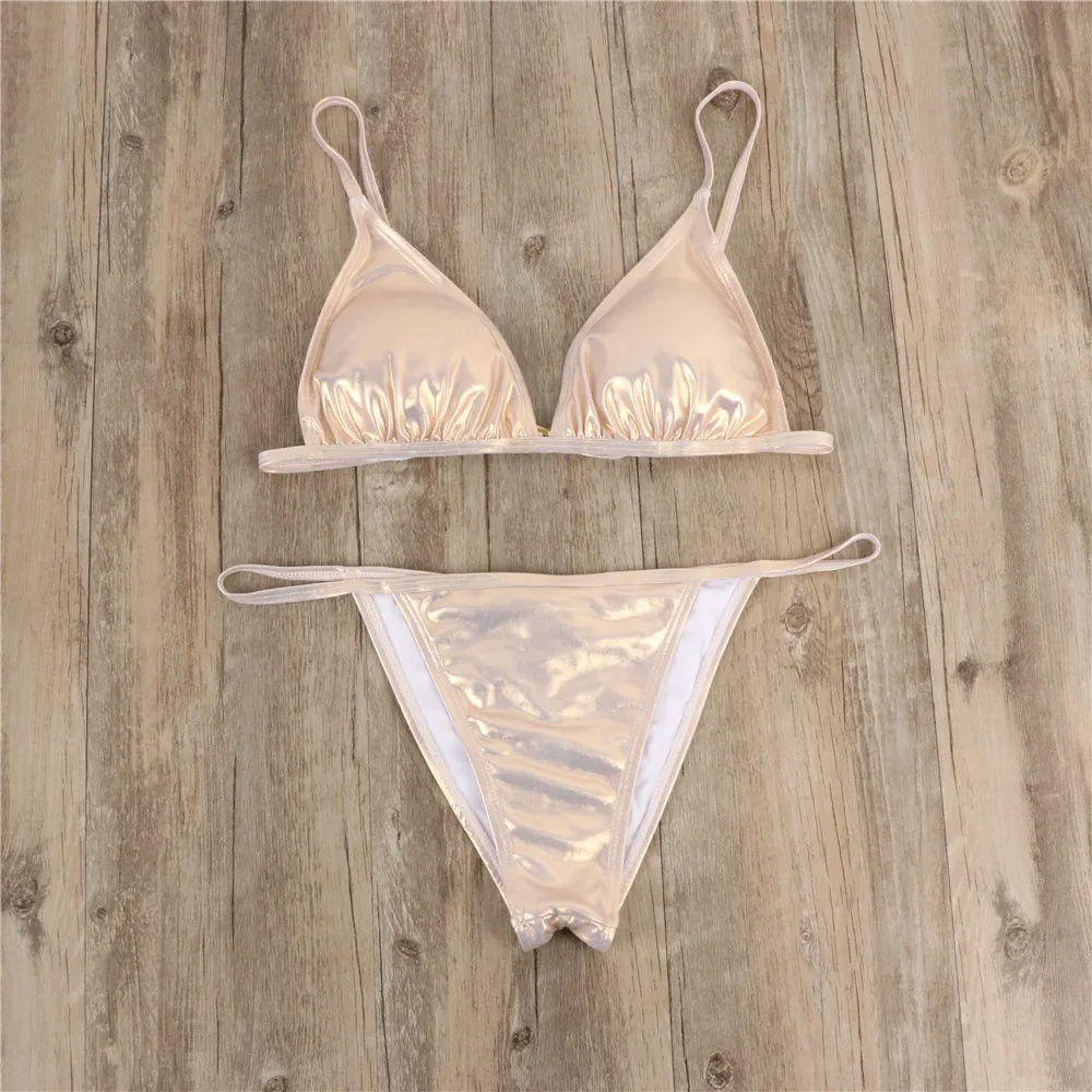 Sexy Brazilian Micro Bikini Mini Thong Bikinis Swimsuit Maillot Femme ...