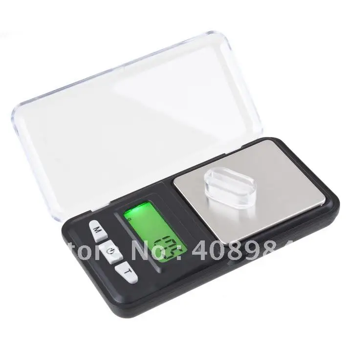 BY Fedex DHL 100pcs 200g 0.01g Electric Diamond Pocket 3 keys LCD ...