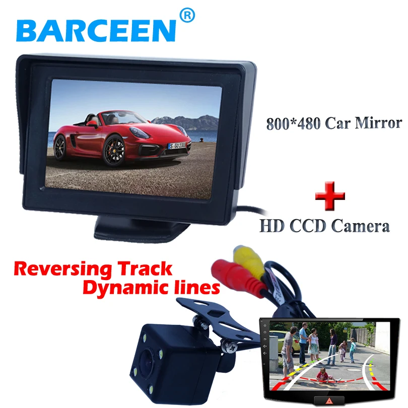 Lens Angle 170 Degree Car Backup Camera Bring Dynamic Track Line With ...