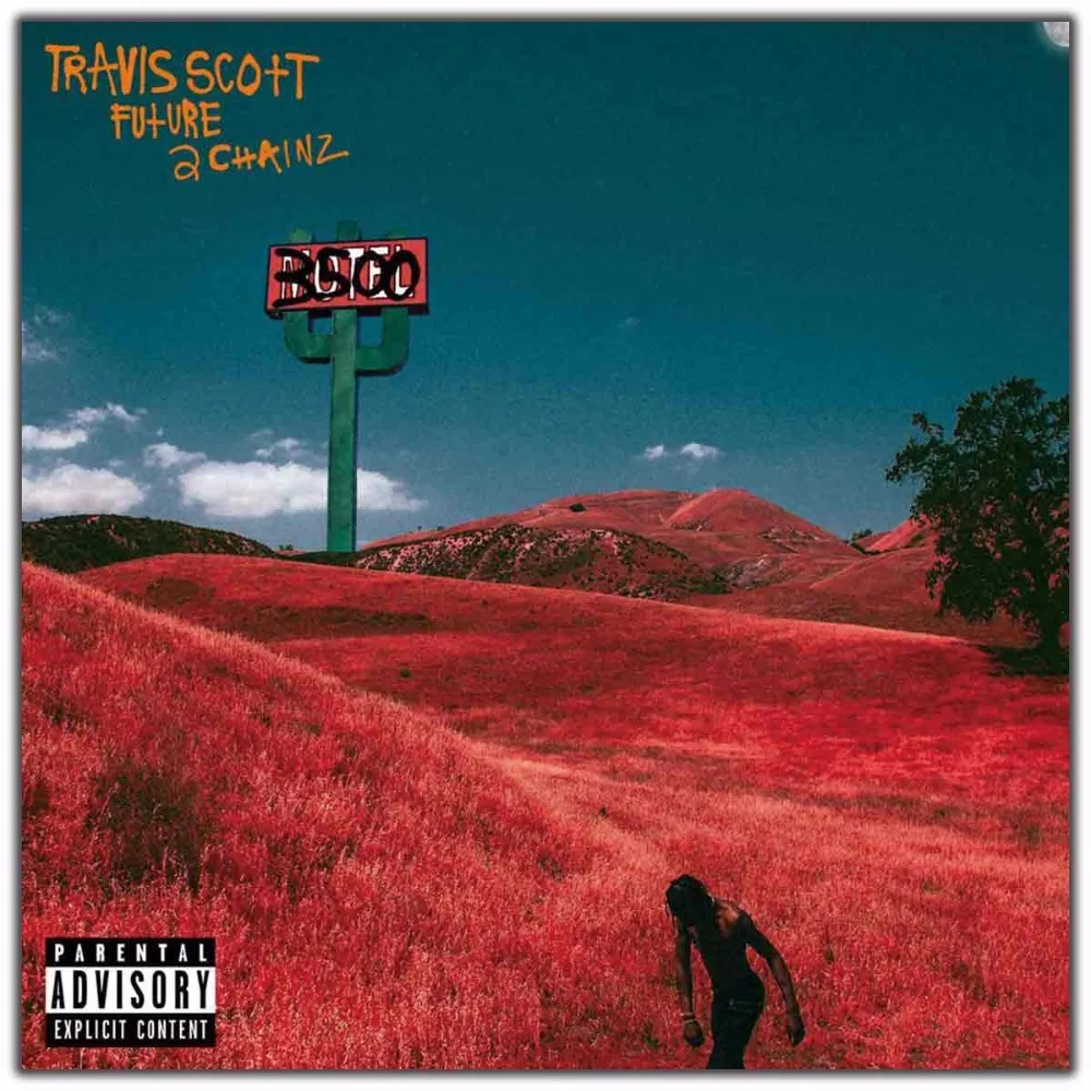 Travis Scott 3500 Rap Hip Hop Music Album Cover 12x12 24x24 27x27 Art Silk Poster Wall Canvas