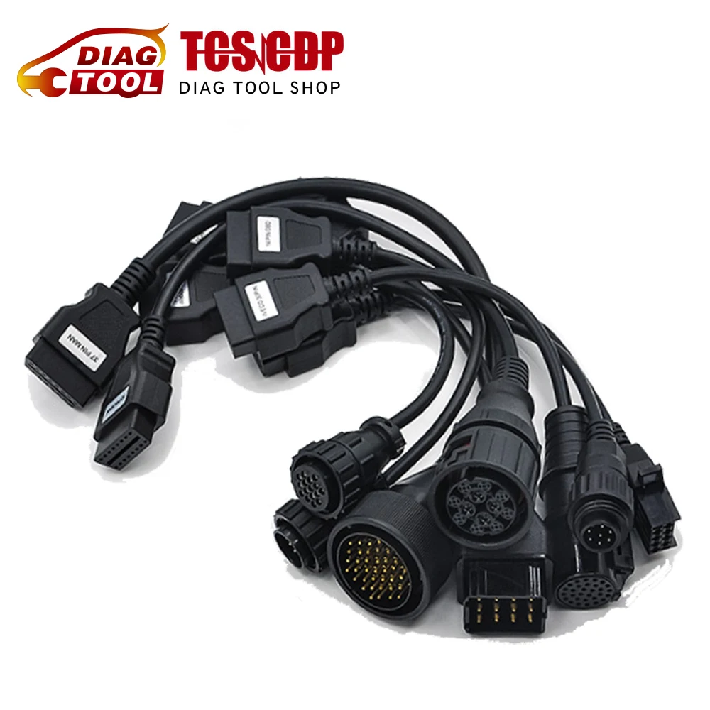 cdp High Quality full set 8 truck leads for TCS plus pro lorry cables ...