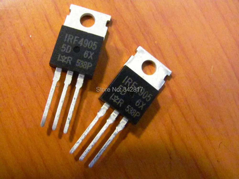 IRF4905PBF IRF4905 MOSFET P CH 55V 74A TO 220AB 10pcs|mosfet amplifier ...