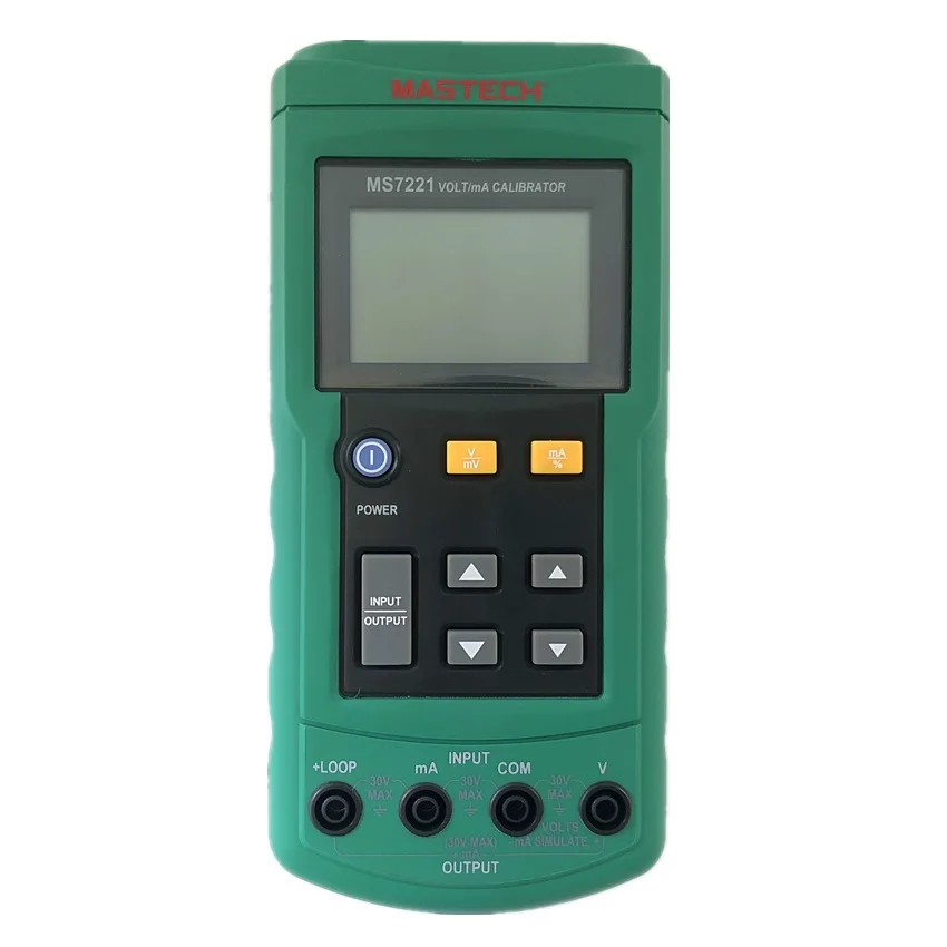 Mastech Ms7221 Volt/ma Source Voltage Current Calibrator Meter Output Step Dc 0-10v 0-24ma ...
