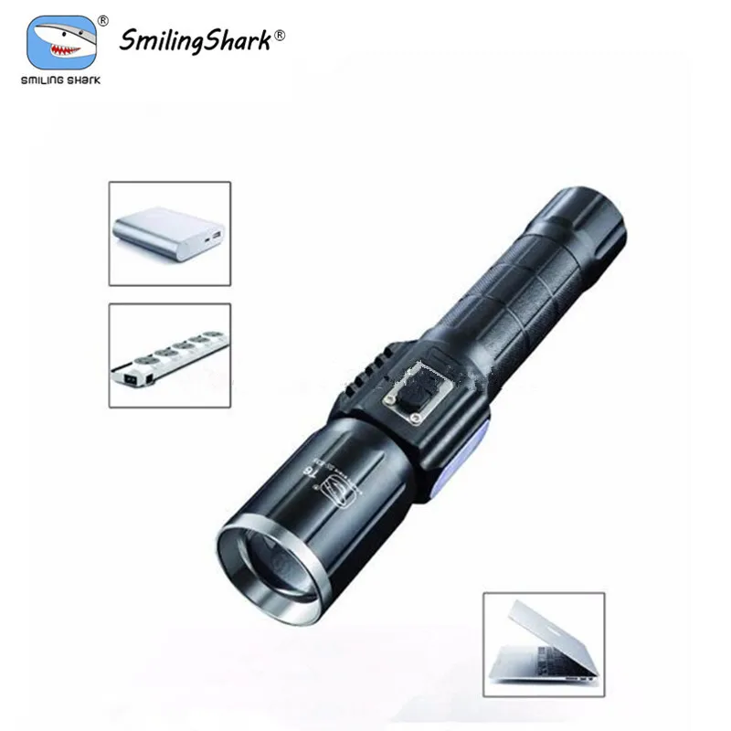 Multi-function-strong-light-long-range-aluminum-alloy-flashlight ...