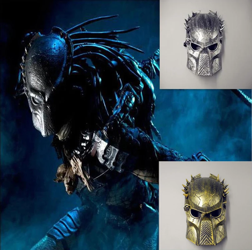 Predadores Máscara Capacete Cosplay Halloween Horror Masquerade Vestido ...