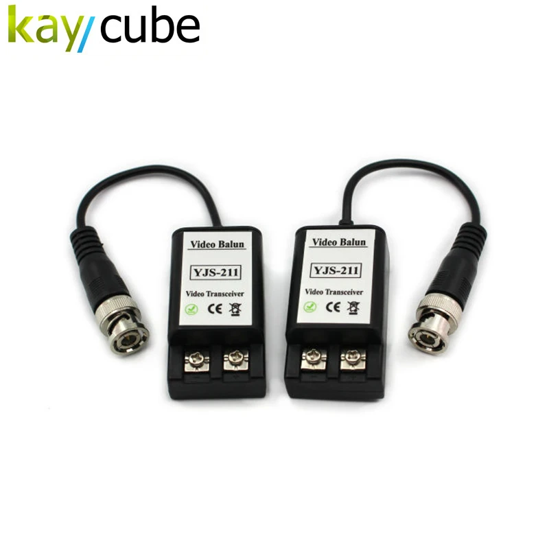 CCTV UTP Video Balun Transceiver with Effective distance 400 650M ...