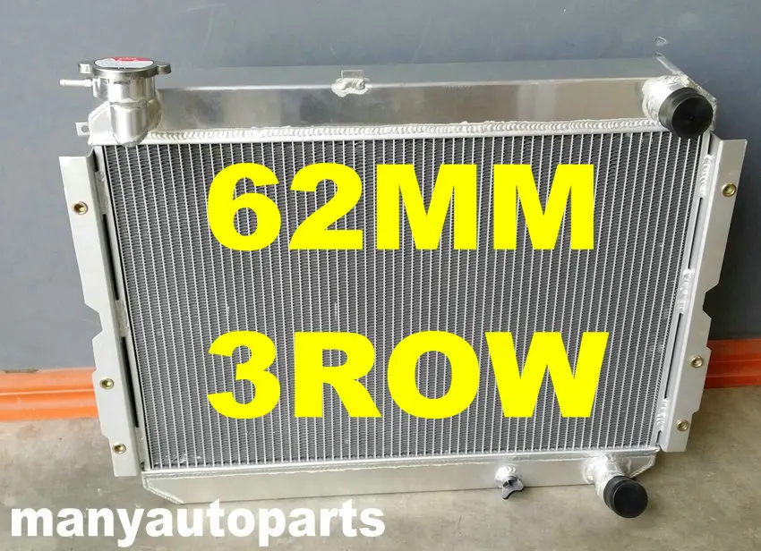 3 Core Aluminum Radiator for TOYOTA LANDCRUISER 60 Series HJ60 HJ61 ...