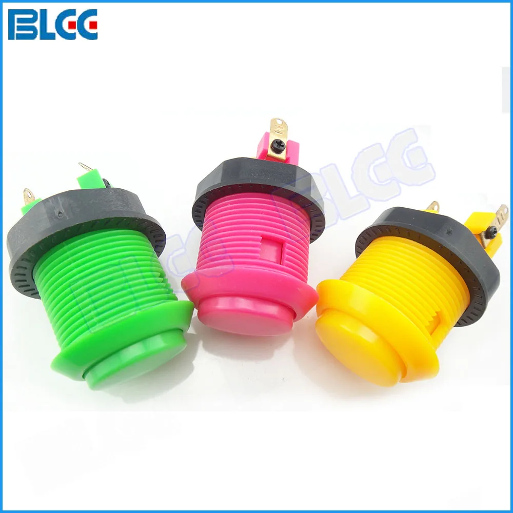 20pcs / Lot 24mm Arcade Push Buttons Switch For Arcade Games Machine ,3 ...