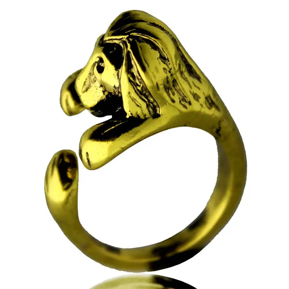 Vintage Lion Wrap Ring Retro Anel Boho Jungle Animal Rings Fashion ...