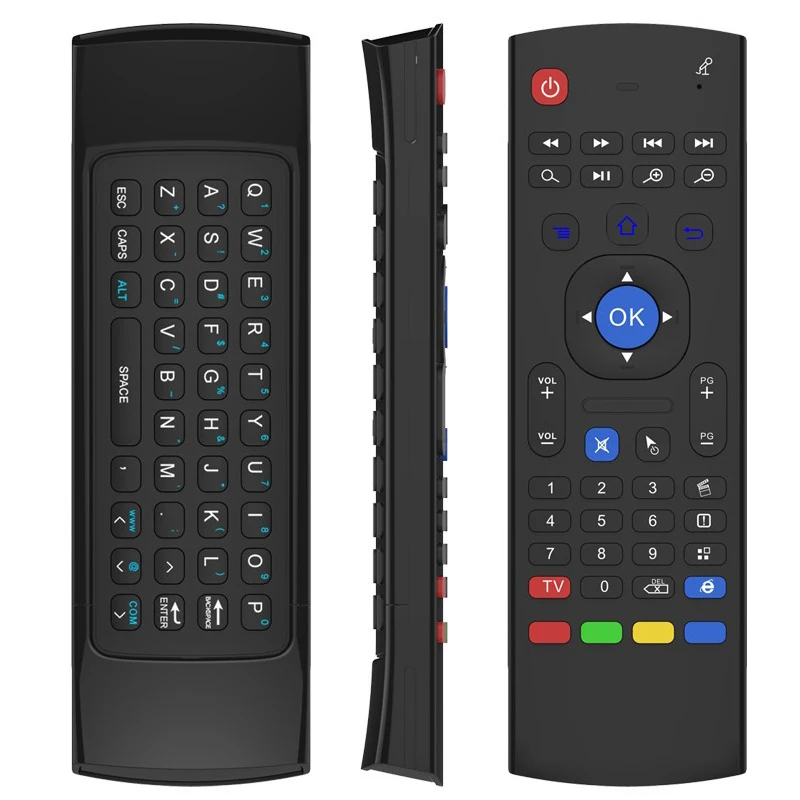2.4G Remote Control MX3 Air Mouse Wireless Mini Keyboard With IR ...