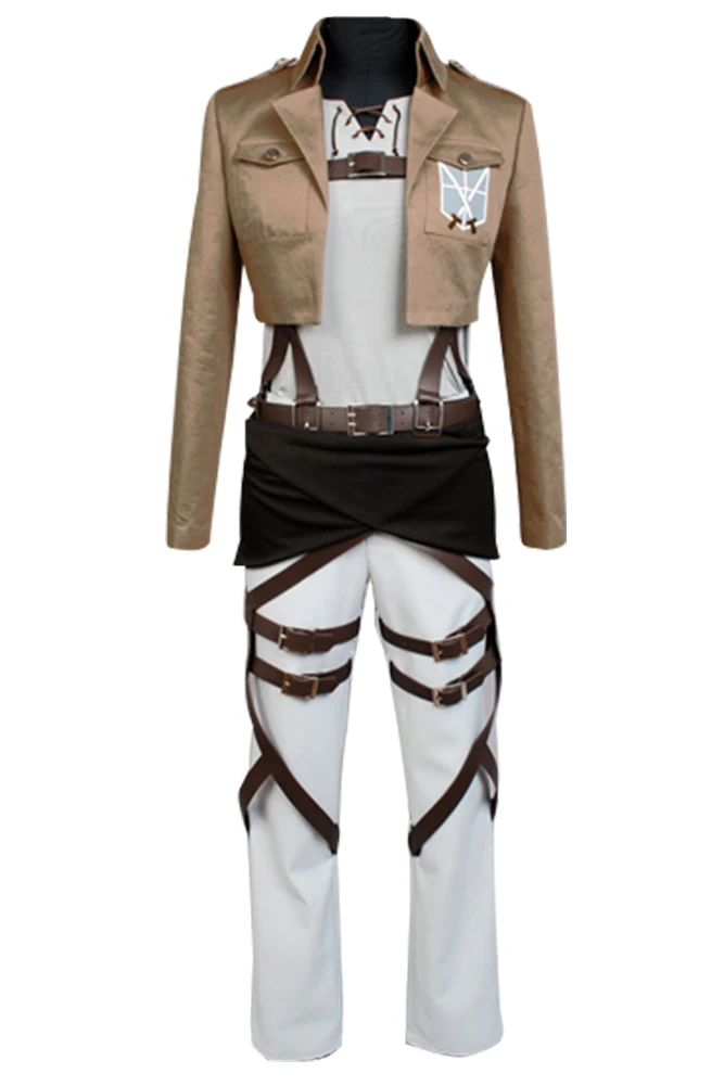 Shingeki no Kyojin Attack on Titan Eren Jaeger Uniform Jacket Coat ...