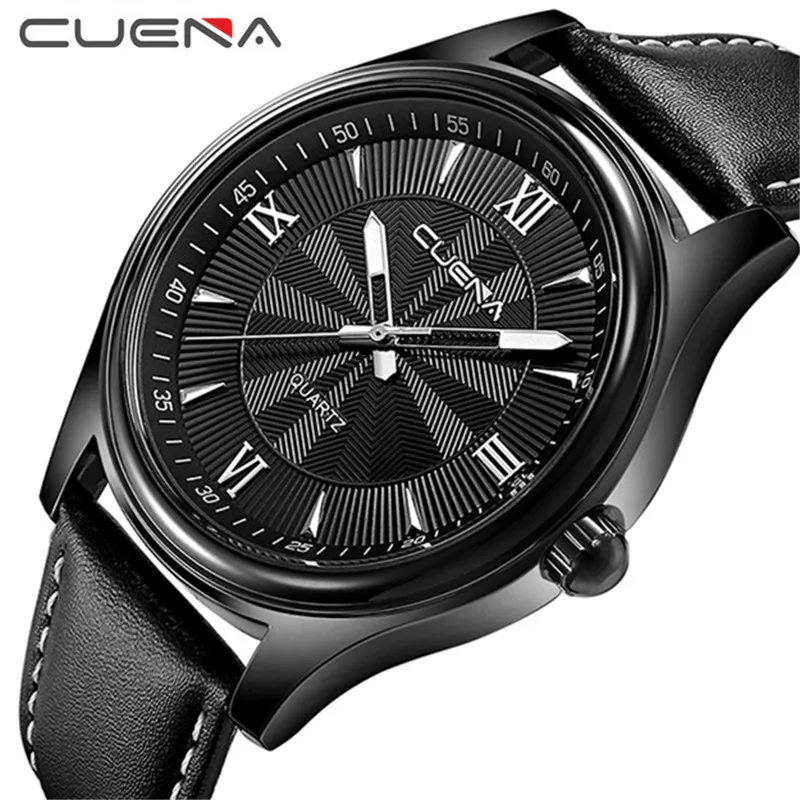 Cuena reloj hombres moda impermeable reloj de cuarzo del deporte del ...