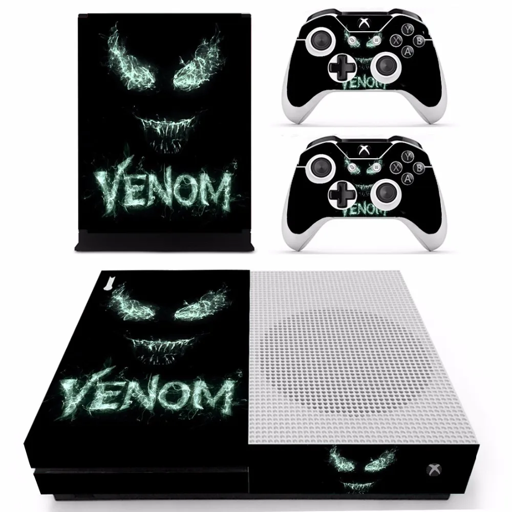 Venom Skin Sticker for Microsoft Xbox One S Console and Controllers ...