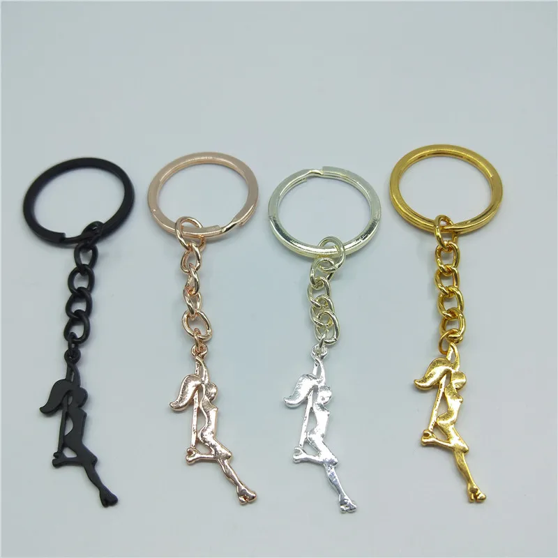 Trendy-Pole-Dancer-Key-Chains-Strip-Dancer-Silhouette-Gift-for ...