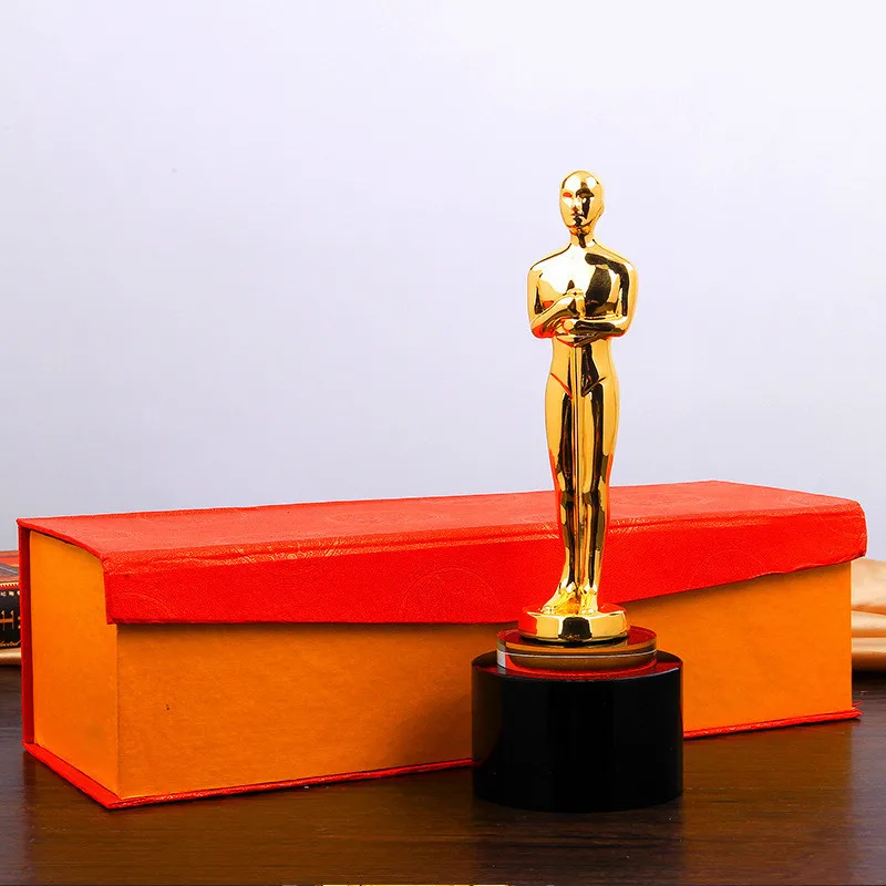BUF Metal Craft Oscar Replica Trophy Fashion Decorative Figurines ...