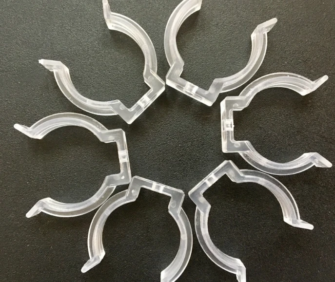 500pcs plastic G13 T8 light clips for led light tube, fluorescent bulb ...