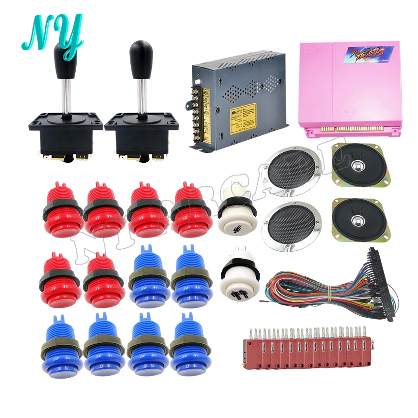 Arcade parts kit With 815 in 1 Pandora Box 4S+ american style Joystick ...