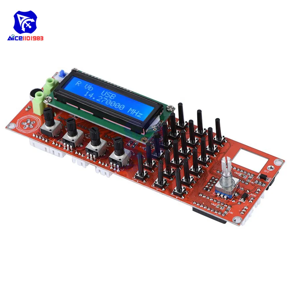 Ad9850 Dds Signal Generator 12v 0~55mhz Module Adjustable Encoder Potentiometer For Ham Radio ...