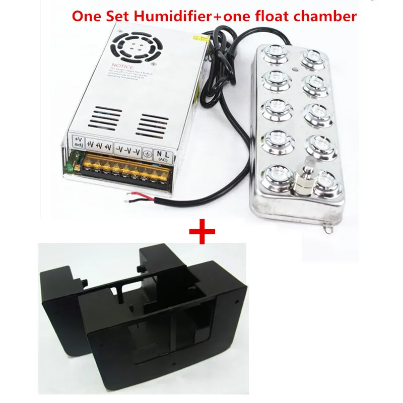 110V 220V 10 Head 5Kg/H Ultrasonic Mist Maker Fogger Humidifier Sprayer ...