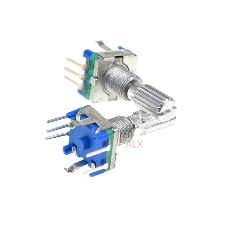 5PCS EC11 360 Degree Rotary Encoder with switch Audio Digital ...