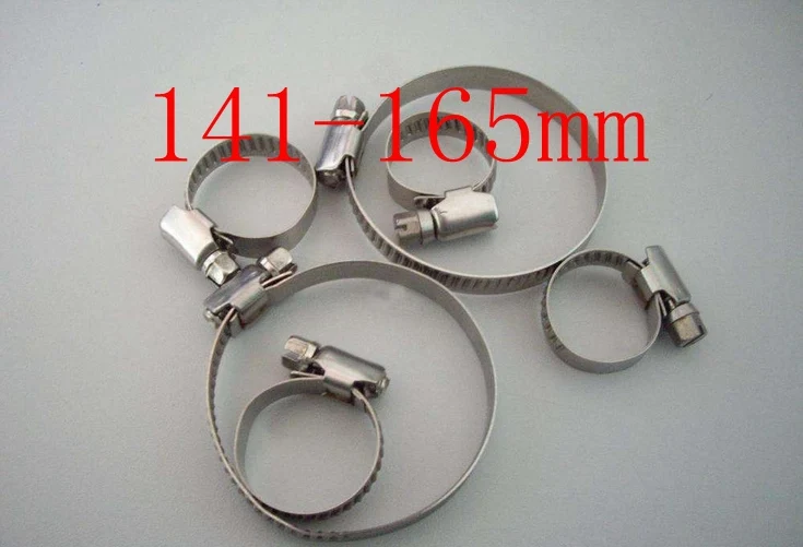 141 165mm,304,321,316 Stainless steel hose hoops,clamp hoop,pipe clamp ...