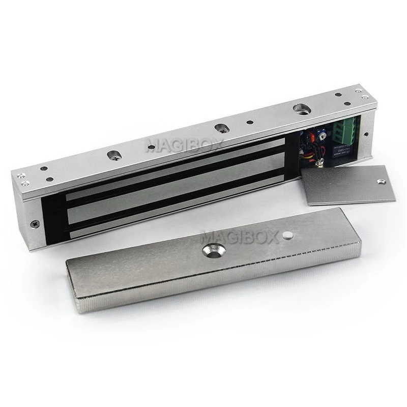 280kg Magnetic Lock 600lbs Electromagnetic Lock Time Delay Signal ...