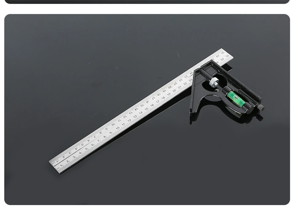 300mm(12'') Right Angle Ruler Adjustable Engineer Combination Try ...