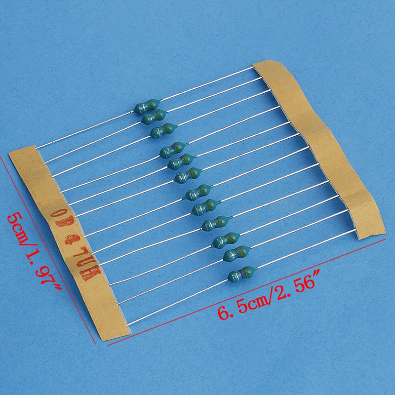 Everlasting 120Pcs 10 Value 1/4W 0.1uH 1mH ColorCode Wheel Inductor ...