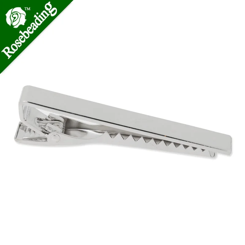 51MM Tie Clip Bar,Brass filled,Nickel plated,10pcs/lot C4689-in Jewelry ...