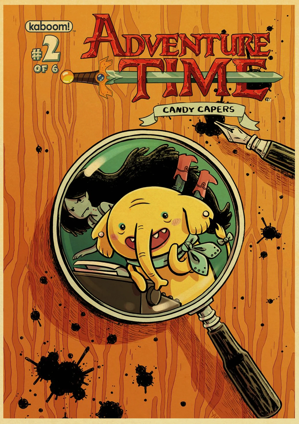 Adventure Time with Finn and Jake Poster Classic Cartoon Movie Retro ...