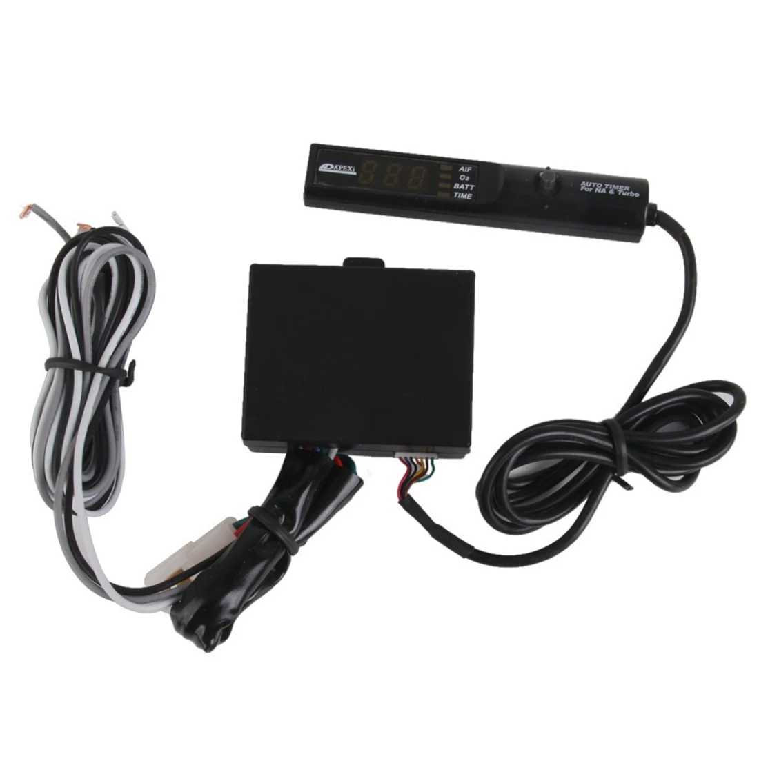 APEXI 12v Turbo Universal Timer For Na Black Pen Control Blue LED ...